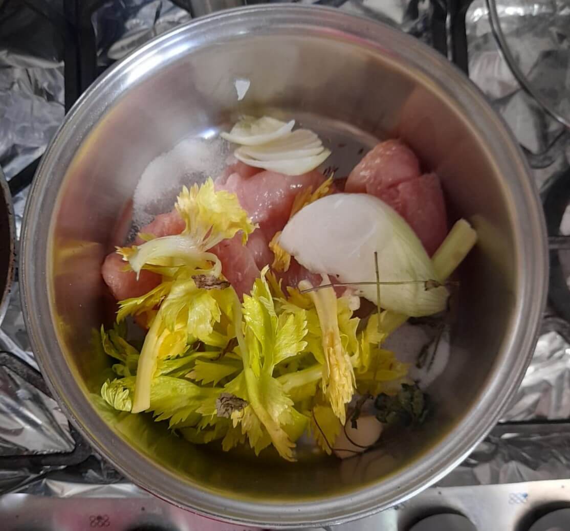 Pechuga con espinacas cocida al vapor – Las recetas de Yaya